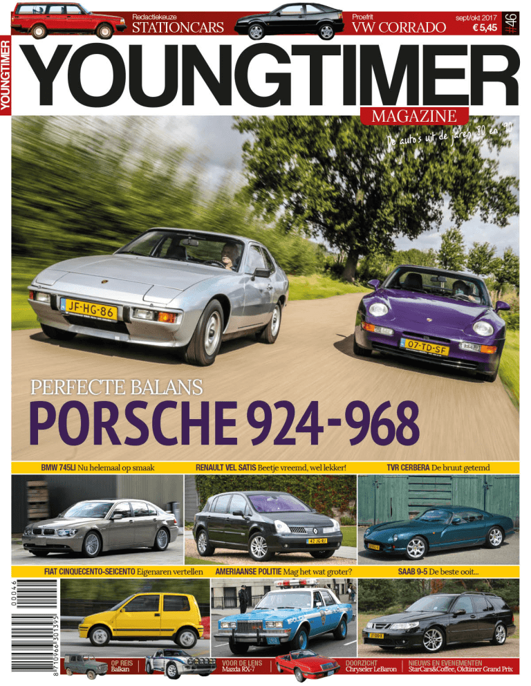 Youngtimer Magazine 46 van september en oktober 2017 met een ...
