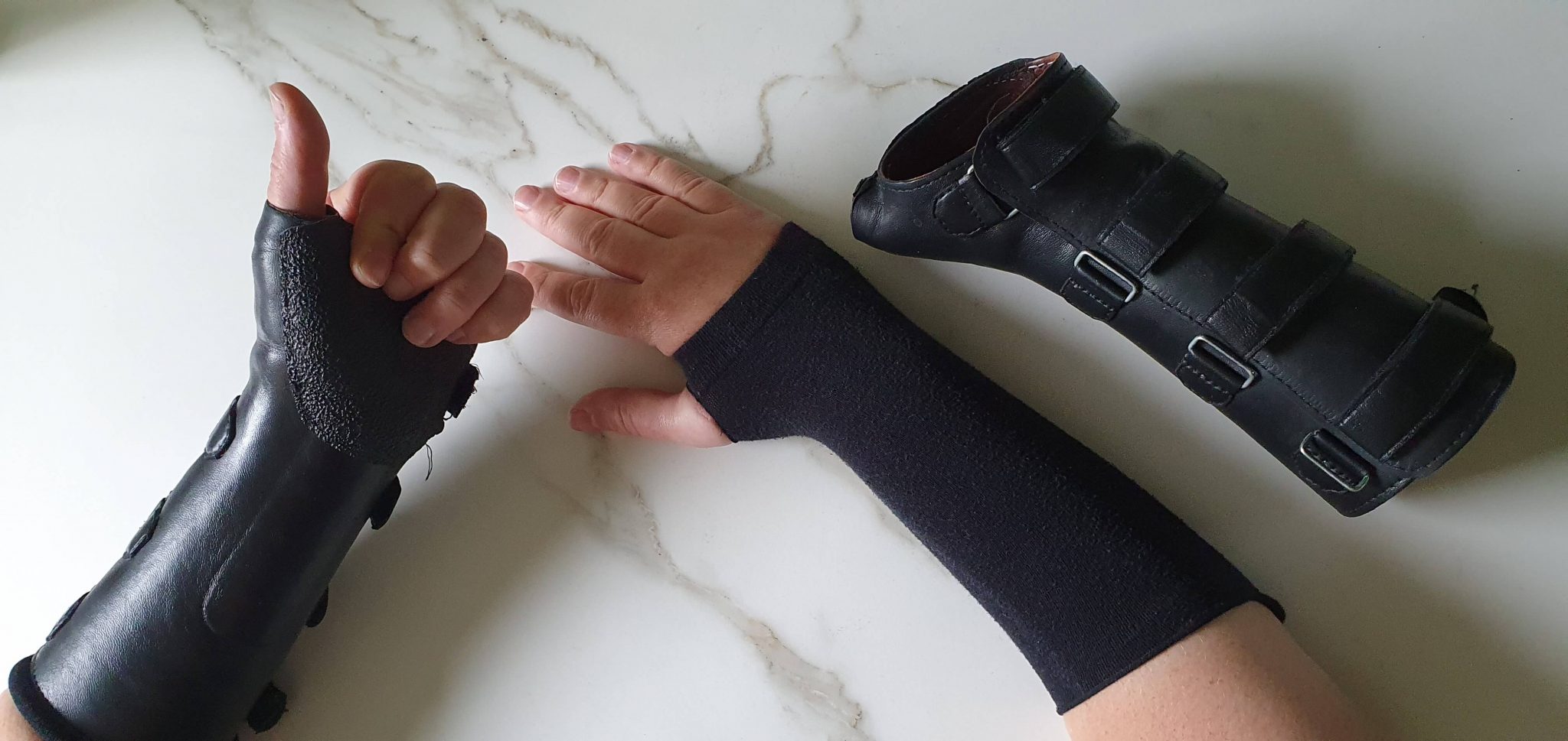 Handsokken voor pols hand braces met tutorial voor het echie - RaGaSto